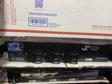 Eltek Flatpack S 48V He 1U Power System, (3) 48V/1800W He +Smartpack ...