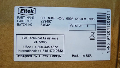 Eltek Flatpack2 +24V 600A Power System, 16Kw Output, Smartpack ...