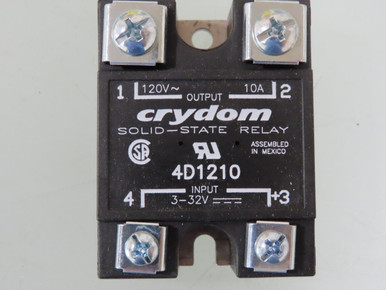 Crydom 4D1210 Solid State Relay Industrial Mount Ssr 400Hz - Industrial ...