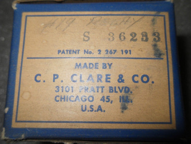 Cp Clare S 36233 Relay - Industrial Lynx