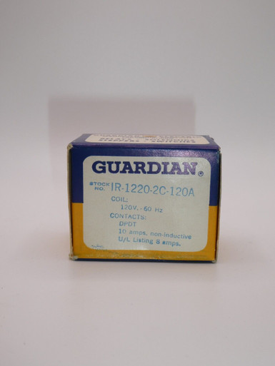 Guardian Electric 1220-2C-120A Power Relay Dpdt 120 Vac 10 A 1220 ...
