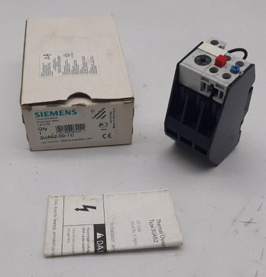 Siemens 3Ua5200-1C Overload Relay - Industrial Lynx