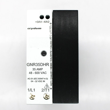 Crydom 48Vac To 600Vac 35A Scr Solid State Relay Gnr35Dhr - Industrial Lynx