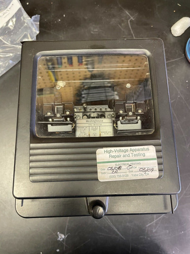 Westinghouse Overcurrent Relay 1875275A Type Co-8 4-12 Amps ...