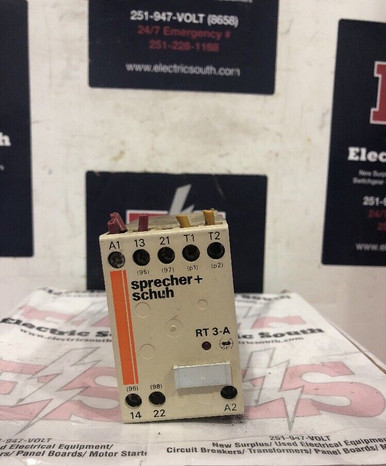 Sprecher & Schuh thermistor Relay Unit Rt3-A - Industrial Lynx