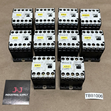 (10) Moeller Dil Em-01-G Mini Contactors - Industrial Lynx