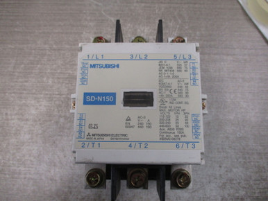 Mitsubishi Contactor Sd-N150 24Vdc Coil 150A 600V 3P - Industrial Lynx
