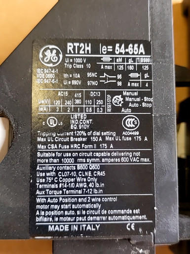 General Electric Cl08E300M 3 Pole Contactor - - Industrial Lynx