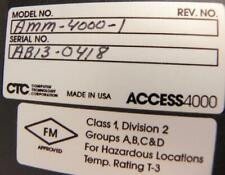 Ctc Control Module Amm-4000-1 Access 4000 - Industrial Lynx