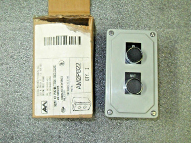 Allied Moulded Am2Pb22 Push Button Enclosure W/ 2 Push Buttons ...