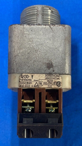 Fuji Electric Push Button Emergency Stop Ah30-V 600 Vac Max 10 Amp ...