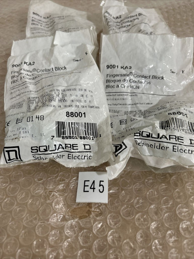 (4) 9001-Ka2. Schneider Contact Blocks - Industrial Lynx