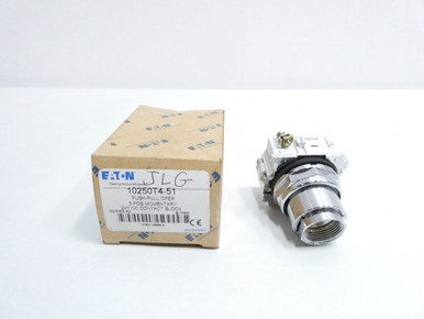 Eaton 10250T4-51 3 Position Momentary Push-Pull Button - Industrial Lynx