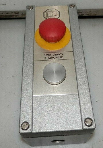 Elan Emergency Push/Pull Red Mushroom Stop Station Ef 220 F.1 ...