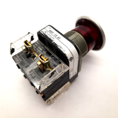 Allen Bradley 800T-Fxa5 Emergency Stop Pull Pushbutton 600V, 2X 800T-Xd4 - Industrial Lynx
