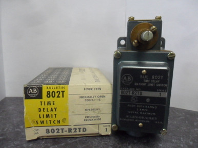 Allen Bradley 802T-R2Td Time Delay Oil Tight Limit Switch Series 1 ...