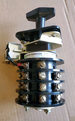 Electroswitch Series 24 Lor Lock-Out Relay Rotary Switch 7803E 125Vdc ...