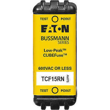 Bussmann Electrical Tcf15 Fuse Cubefuse Time Delay Slow Blow Dual ...
