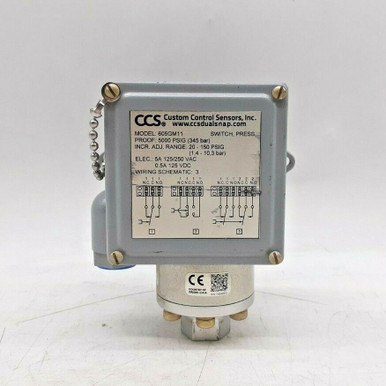 Ccs 605Gm11 5000 Psig Pressure Switch - Industrial Lynx