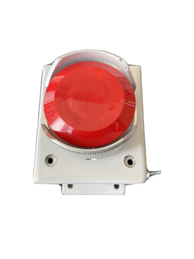 Allen Bradley Red Emergency E-Stop Push Button Mounted In An Enclosure ...