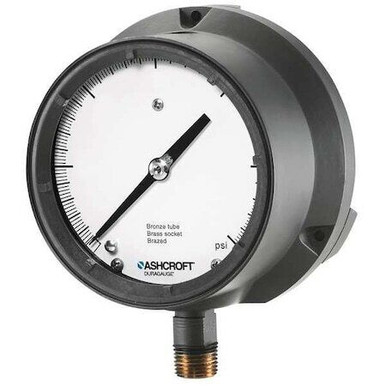 Ashcroft 451379Ssl04Lvac/100# Process Compound Gauge, 30 To 0 To 100 ...