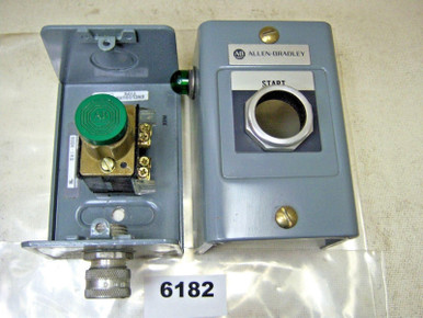 Allen-Bradley Push Button Station 800H-1Hb Start - Industrial Lynx