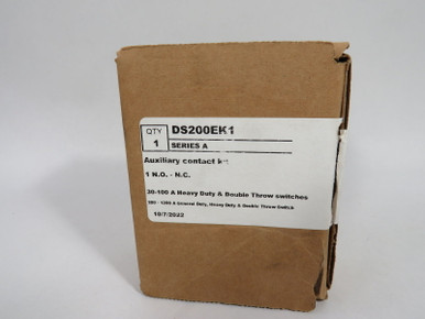 Eaton Ds200Ek1 Ser A Auxiliary Contact Kit For 30-100A Safety Switch ...