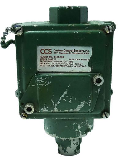 Ccs Custom Control Sensors 604Px21 Dual Pressure Switch - Industrial Lynx