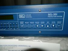 Schweitzer Engineering Sel-351 Protection System Relay - 035176C3E54Xx1 ...
