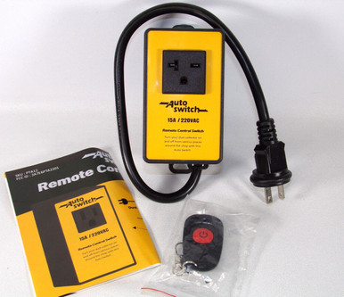 O'Skool 220V Wireless Remote Control Dust Collector Starter Outlet ...