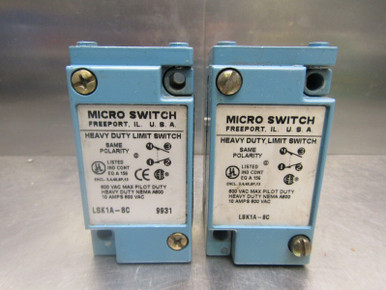 Honeywell Micro Switch Lsk1A-8C Limit Switch Lot Of 2 - Industrial Lynx
