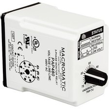 Macromatic Controls Llc Pap480 Phase Monitoring Relay, 480 Vac, Spdt ...