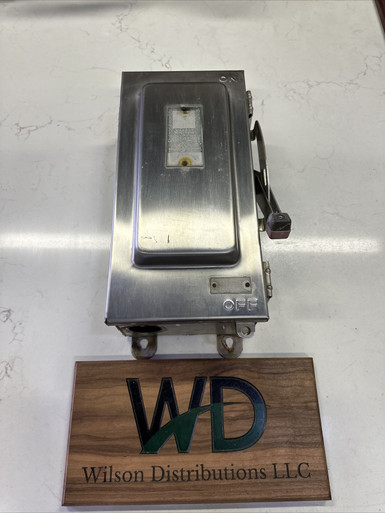 Square D H362Ds Schneider Electric Safety Switch Ss 60 Amp 600V Fusible ...