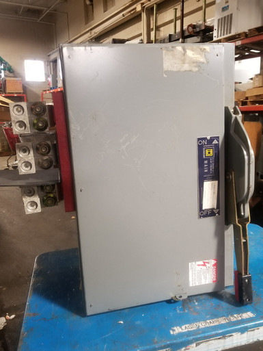 Square D Qmb Qmb365Mw 400 Amp 600V Fusible Panelboard Switch ...