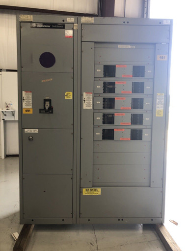 Ge Spectra Switchboard 800 Amp 600 Volt 3 Phase 3 Wire - Industrial Lynx