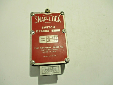 Namco D2400X-J Snap-Lock Limit Switch - Industrial Lynx