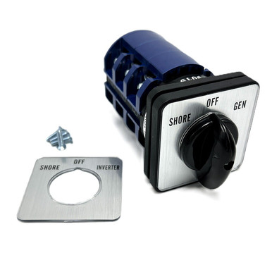 60 Amp Transfer Switch, Shore-Off-Gen Rotary Switch For Rv,Motorhome ...