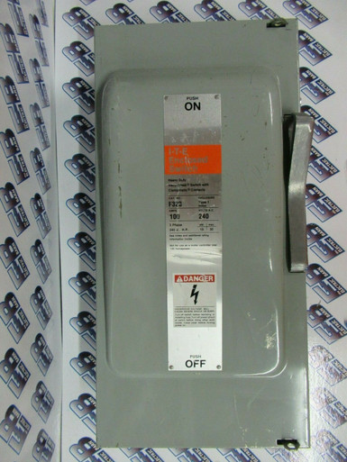Ite F323 Disconnect 100 Amp 240 Volt 3Ph 3W Fusible - Industrial Lynx