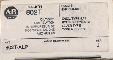 Allen Bradley 802T-Alp Limit Switch Ser. J - Industrial Lynx