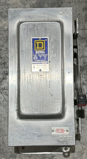 Square D H362Ds 60 Amp 600V F Stainless Steel Safety Switch Disconnect ...