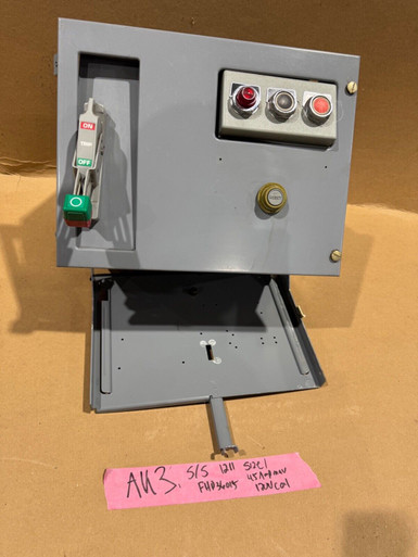 Square D Model 6 15 Amp Size 1 Breaker Mcc Mccb Bucket 1.5-4.5 Overload ...