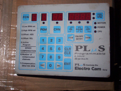 Electro Cam Ps 4011 10 P08 Plus Programmable Limit Switch 115V With ...