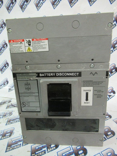 Siemens Eejs400, 1200 Amp Dc, 80 Volt Dc, Battery Disconnect Switch ...