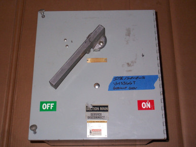 Ite Siemens Vms Vms366T 600 Amp 600V Main F Panel Panelboard Switch ...