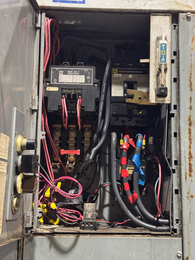 Square D Model 4 24" Size 4 175 Amp 600V Motor Control Mcc Mccb Bucket ...