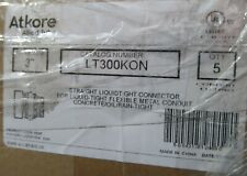 5-Pack Atkore Lt300Kon 3" Liquidtight Conduit/Cable Connector Malleable ...
