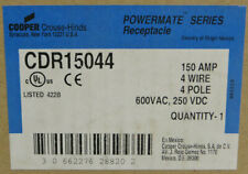 Cooper Crouse-Hinds Cdr15044 Powermate Receptacle 150A - Industrial Lynx