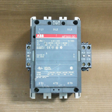 Abb Af300-30 Contactor 3Phase 3Pole 500A 200-600V 600Vac 300Hp Af300 - Industrial Lynx