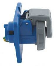 Hubbell Wiring Device-Kellems Hbl4100R9W Iec Pin And Sleeve Receptacle ...