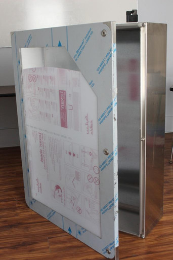 Irinox Stainless 48 X 36 X 12 Control Panel 4X Enclosure W/ Window ...